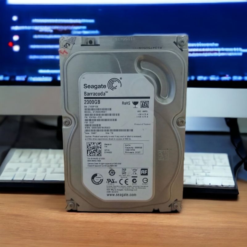 Jual Hard Disk Internal Seagate Barracuda 2 TB | Shopee Indonesia
