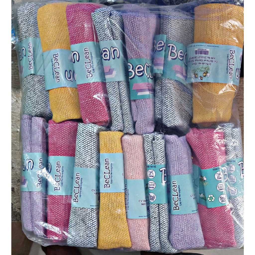 Jual LAP PEL KATUN BE CLEAN 60 X 40 CM KAIN LAP SERBAGUNA | Shopee ...