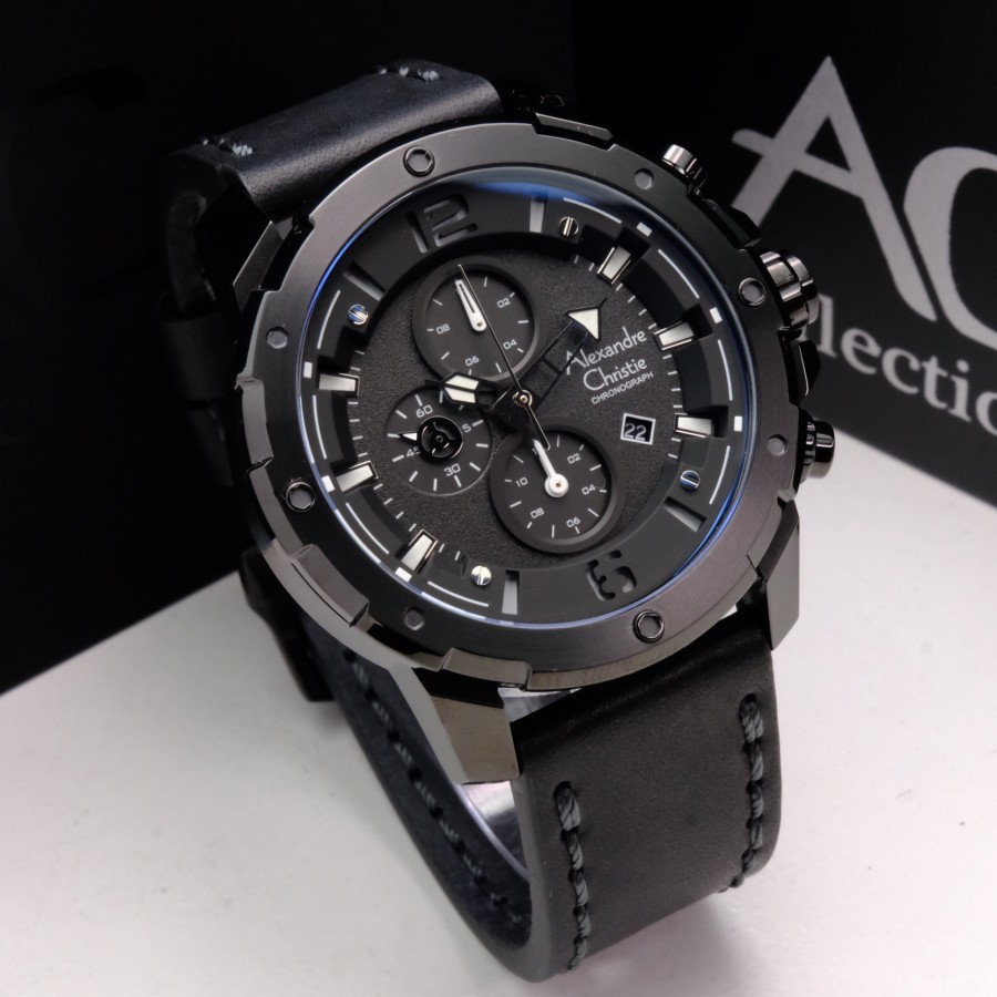 Jual ORIGINAL Jam Tangan Pria Alexandre Christie AC 6410 / AC6410 ...