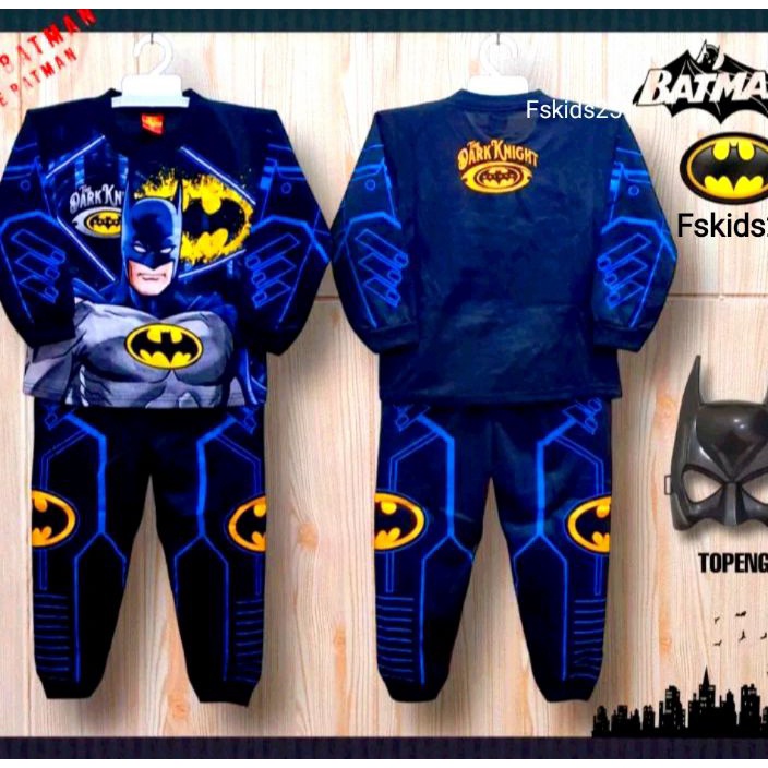 Jual 55 COD TERBARU SETELAN BAJU BATMAN ANAK LAKI LAKI BAJU KOSTUM ...