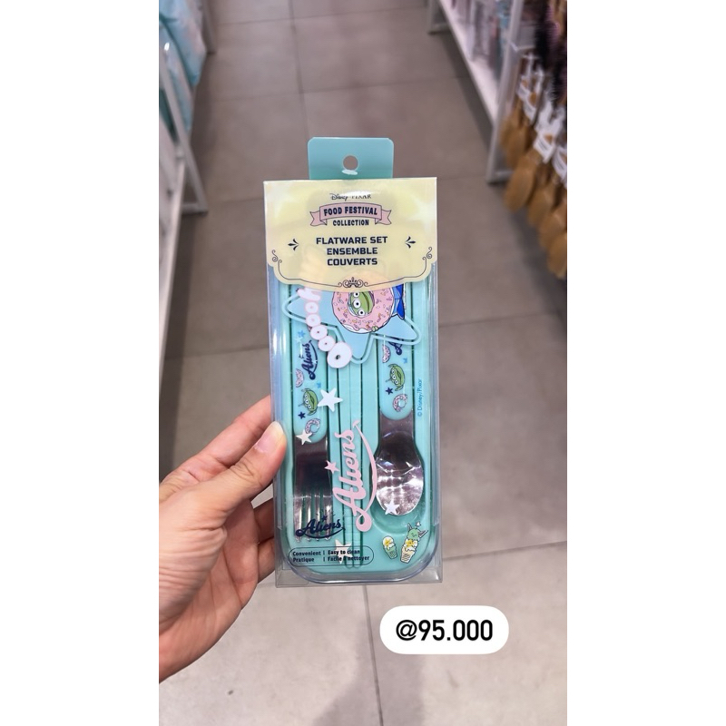 Jual Flatware set Miniso x Sanrio kuromi My Melody Hello kitty ...