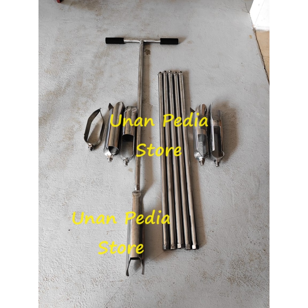 Jual Bor Tanah Stainless Pengambilan Sampel Tanah Kedalaman 6 Meter ...