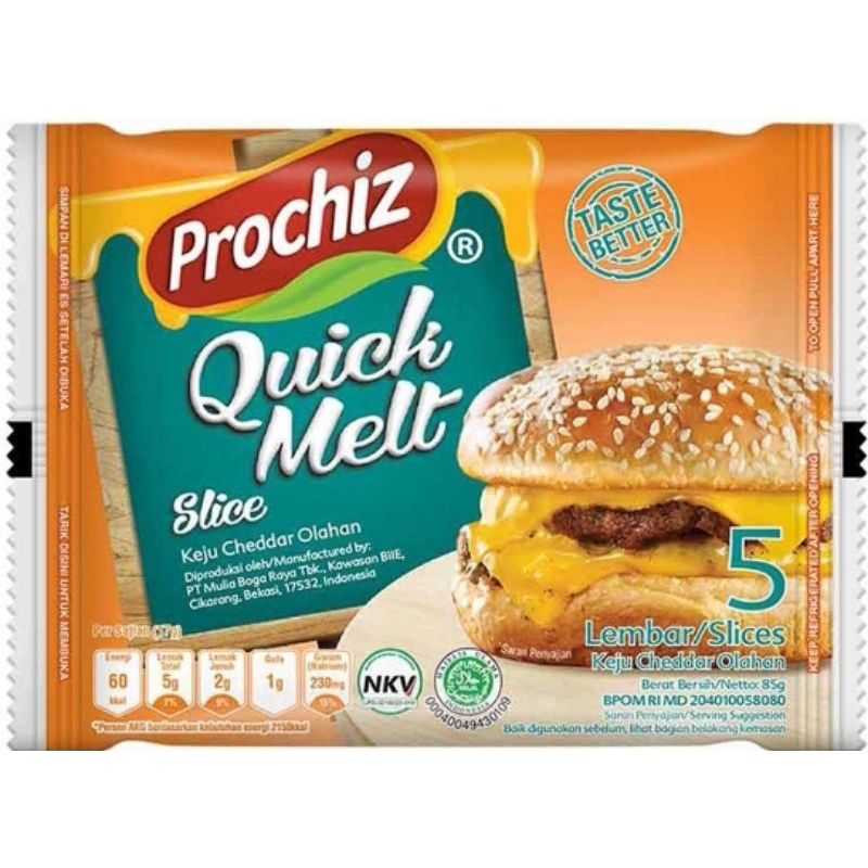 Jual PROCHIZ KEJU QUICK MELT SLICE 85G | Shopee Indonesia