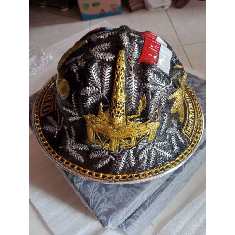 Jual Helm Almunium Ukir Ukuran Standar | Shopee Indonesia