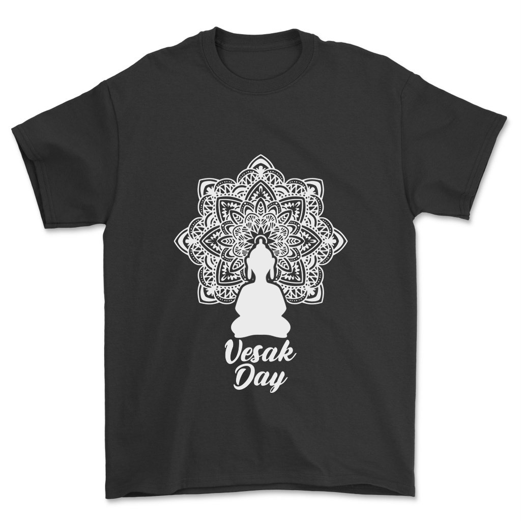 Jual Baju Kaos Waisak ESAK DAY Budha KAOS KAGE | Shopee Indonesia