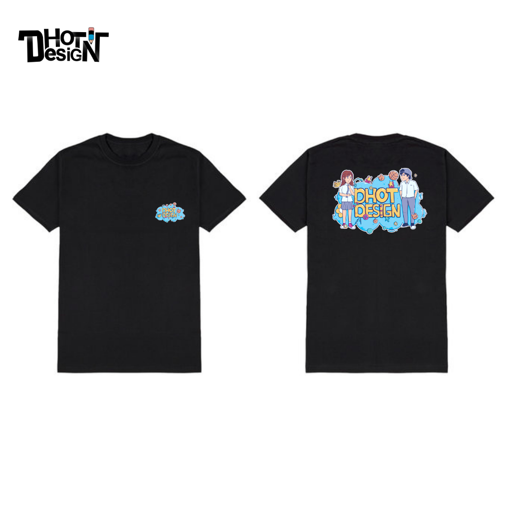 Jual Baju Kaos Distro Dhot Design cotton 24s(new 5) | Shopee Indonesia