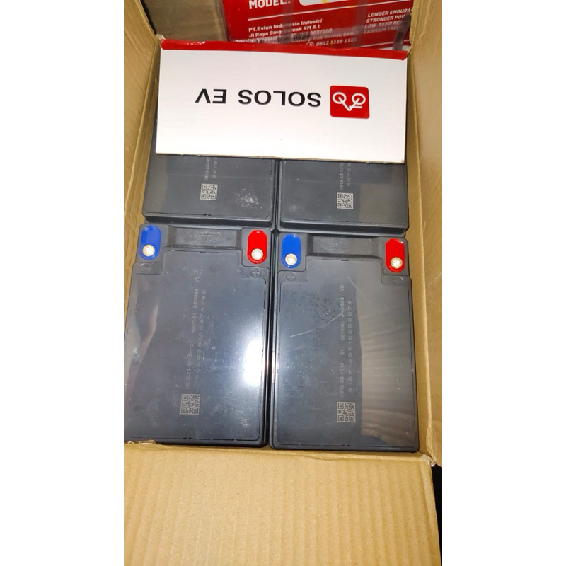 Jual Battery Aki Uwinfly 48v/12ah (1 set isi 4) | Shopee Indonesia