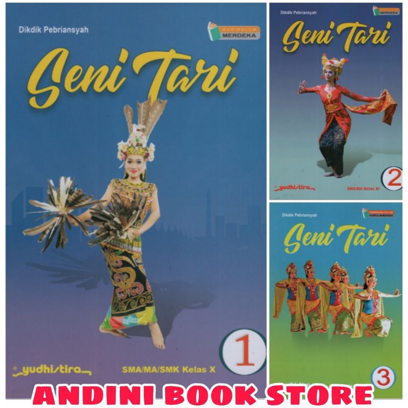 Jual BUKU SENI TARI KELAS 10 11 12 SMA/MA YUDHISTIRA KURIKULUM MERDEKA | Shopee Indonesia