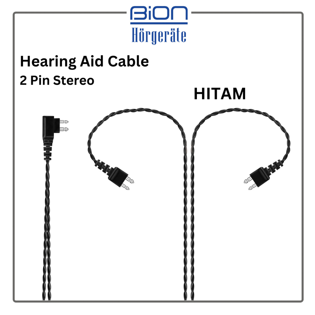 Jual BION Kabel Alat Bantu Dengar 2 pin 2 TELINGA / STEREO - Hearing ...