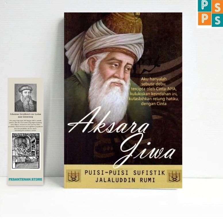 Jual KODE L2G7 Buku Aksara Jiwa Puisipuisi Sufistik Jalaluddin Rumi ...