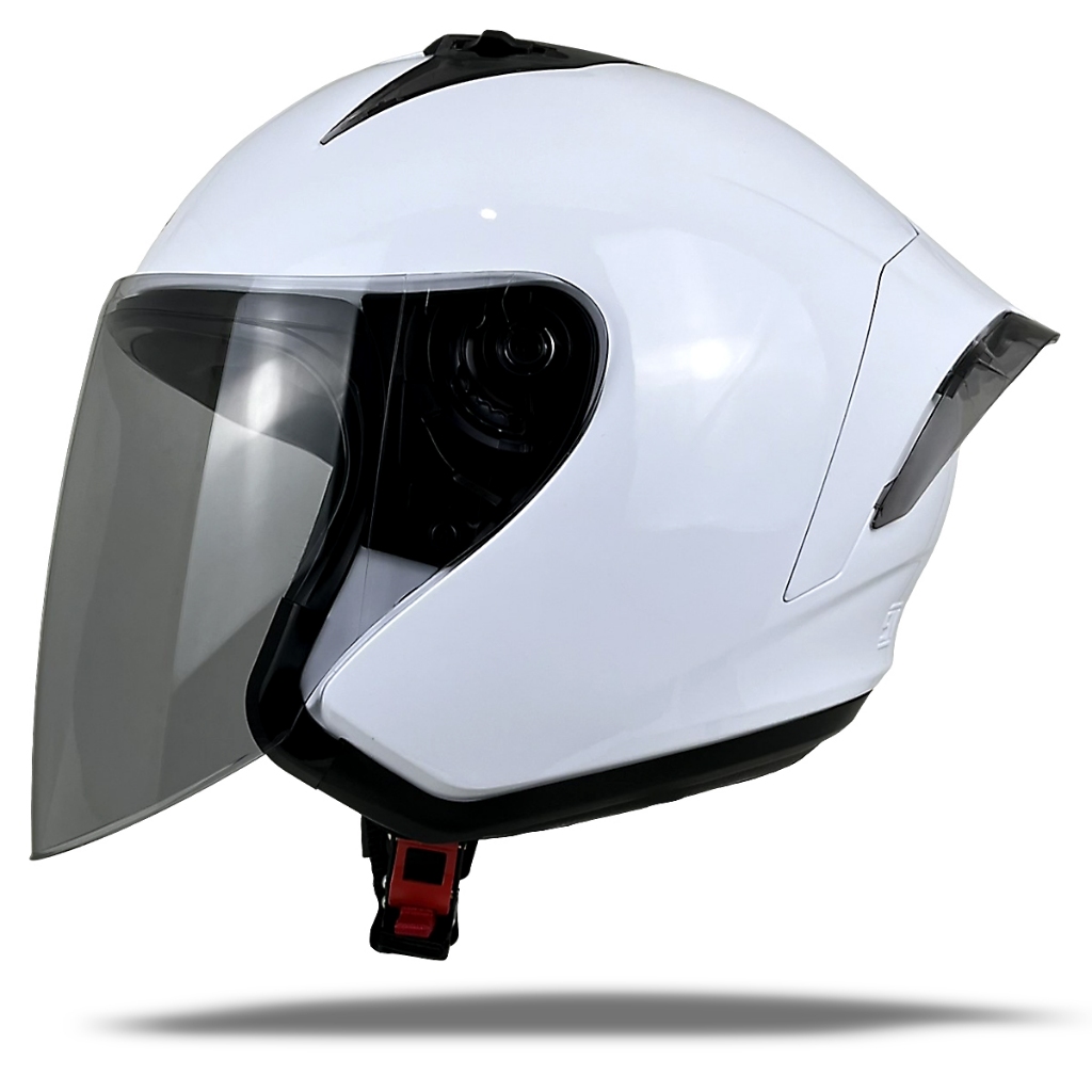 Jual NJS-SHEL EQUALIZER SINGLE VISOR HITAM SMOKE | Helm Premium Untuk ...