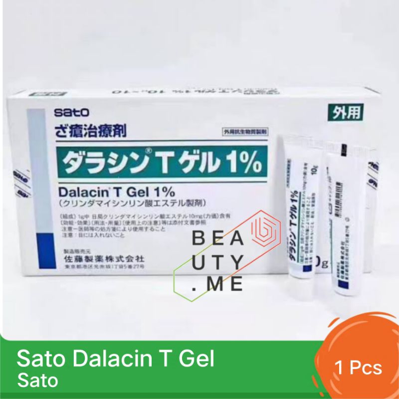 Jual [READY STOCK] SATO DALACIN T GEL 1% JAPAN Cream Jerawat | Shopee ...