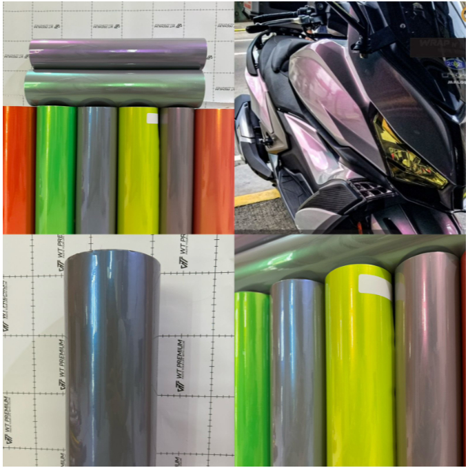 Jual Sticker Skotlet Motor Magic Candy Glossy Sticker Super Glossy ...
