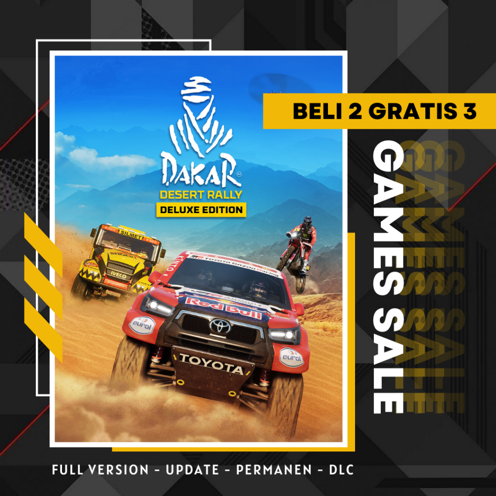 Jual DAKAR DESERT RALLY DELUXE EDITION - GAME PC - GAME LAPTOP - PC ...