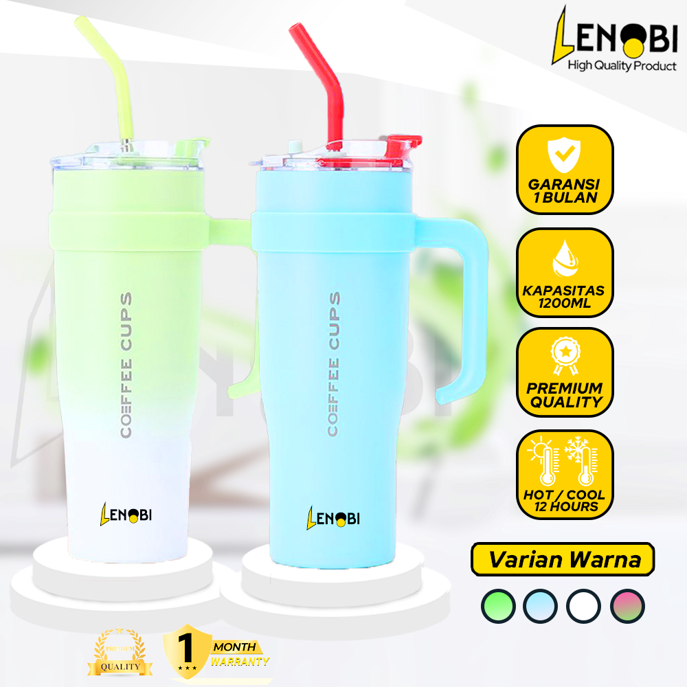Jual LENOBI - Tumbler Gagng Ukuran Jumbo Tahan Panas dan Dingin Viral ...