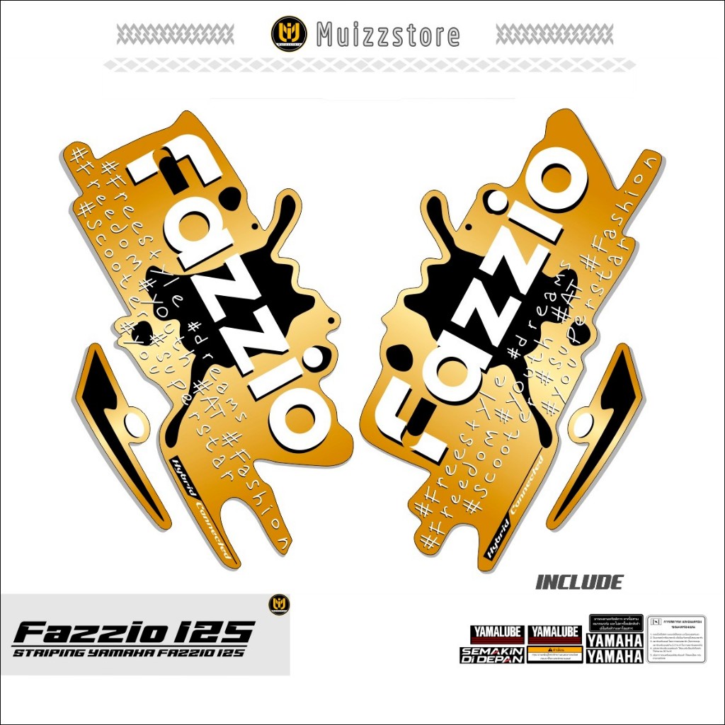 Jual STRIPING FAZZIO / STICKER FAZZIO / MOTIF 24 / FAZIO / FAZZIO ...