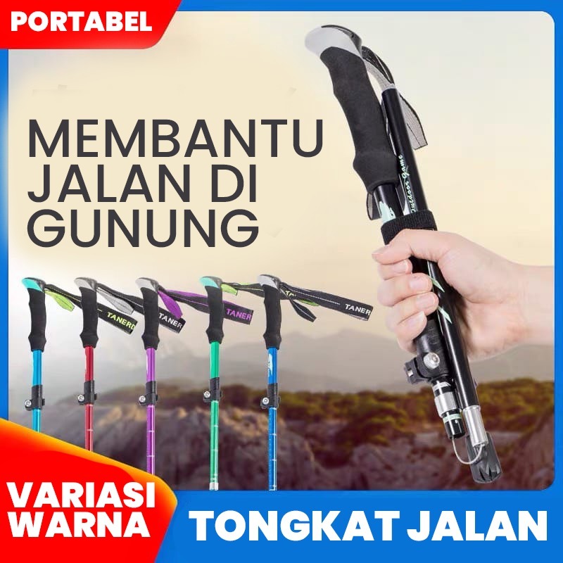 Jual Tracking pole Gagang /Trekking Pole Tongkat Treking Gunung Hiking ...
