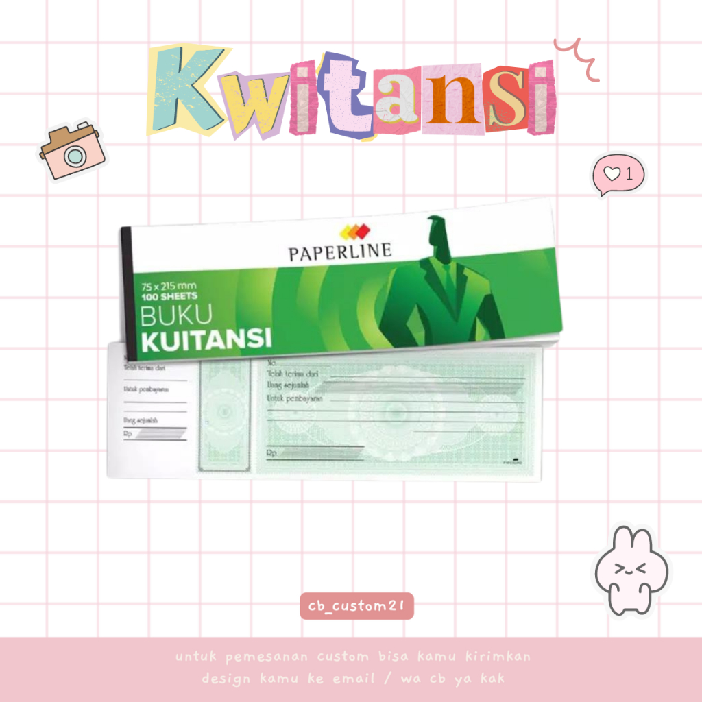 Jual Kwitansi Paperline | Shopee Indonesia