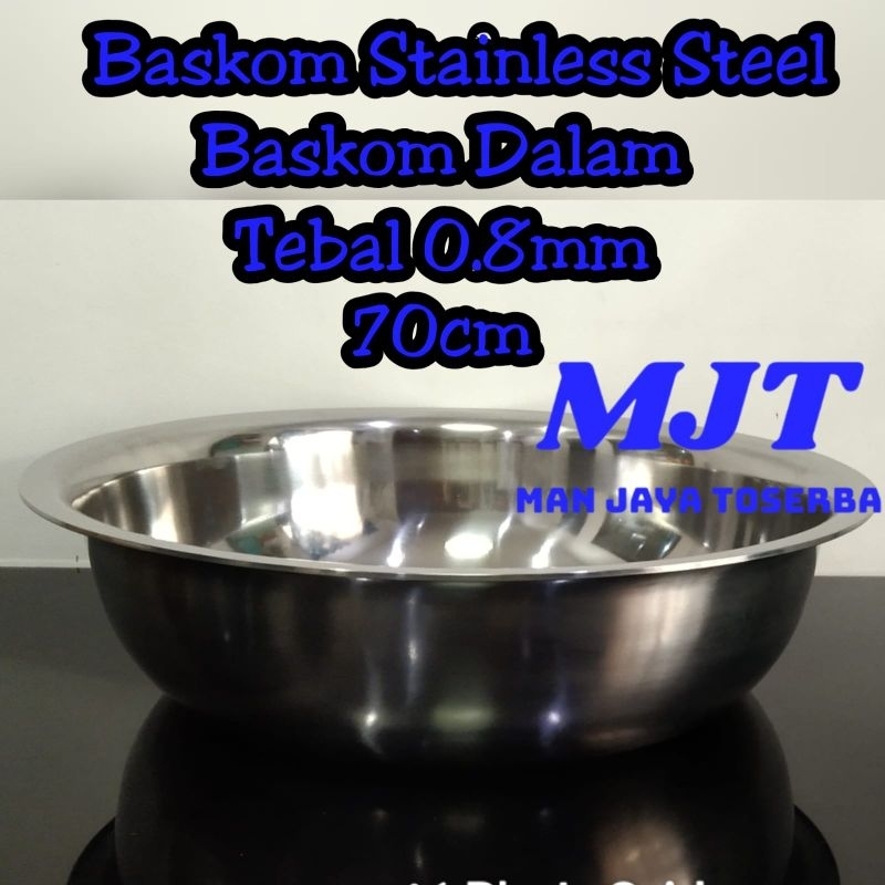 Jual Baskom Stainles Steel 70cm Baskom Stainles Besar 70cm | Shopee ...