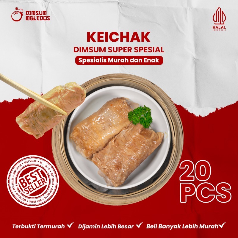 Jual Dimsum Keichak Frozen Isi 20 – Halal Premium Pack | Cocok untuk ...