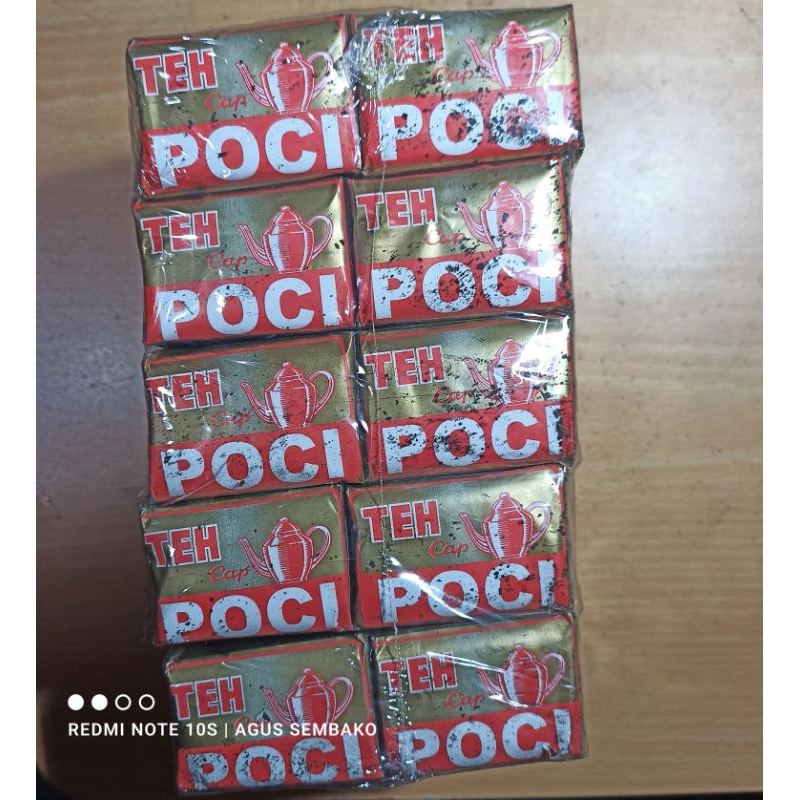 Jual 1 bal poci gold premium isi 50 pcs x 10 gr teh solo kaki lima ...