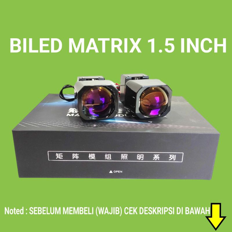 Jual PROJIE BILER MATRIX X1 1.5 INCH PROJEKTOR BILED | Shopee Indonesia