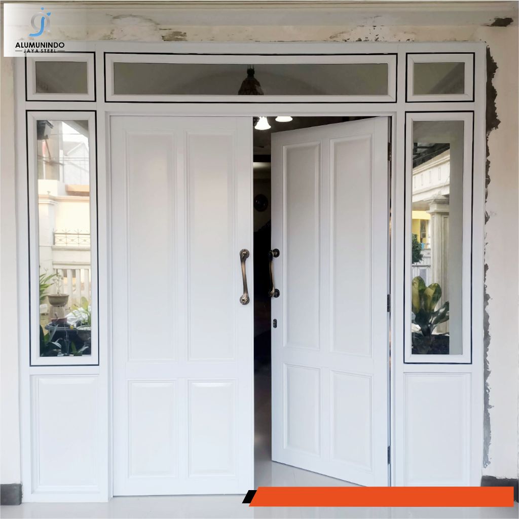Jual Pintu Aluminium Mahkota Alutama Bisa Custom Ukuran | Shopee Indonesia