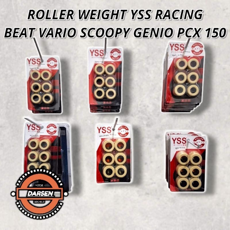 Jual YSS - ROLLER YSS RACING VARIO BEAT SCOOPY GENIO 10gr sampai 12gr ...
