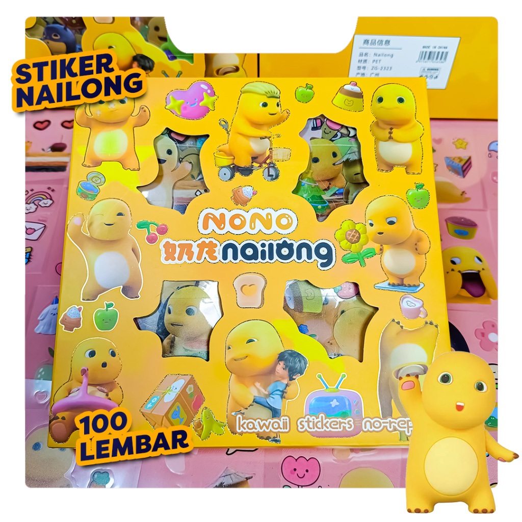 Jual Stiker Sticker Anak Anak Motif Nailong Isi 100 Pcs Viral | Shopee ...