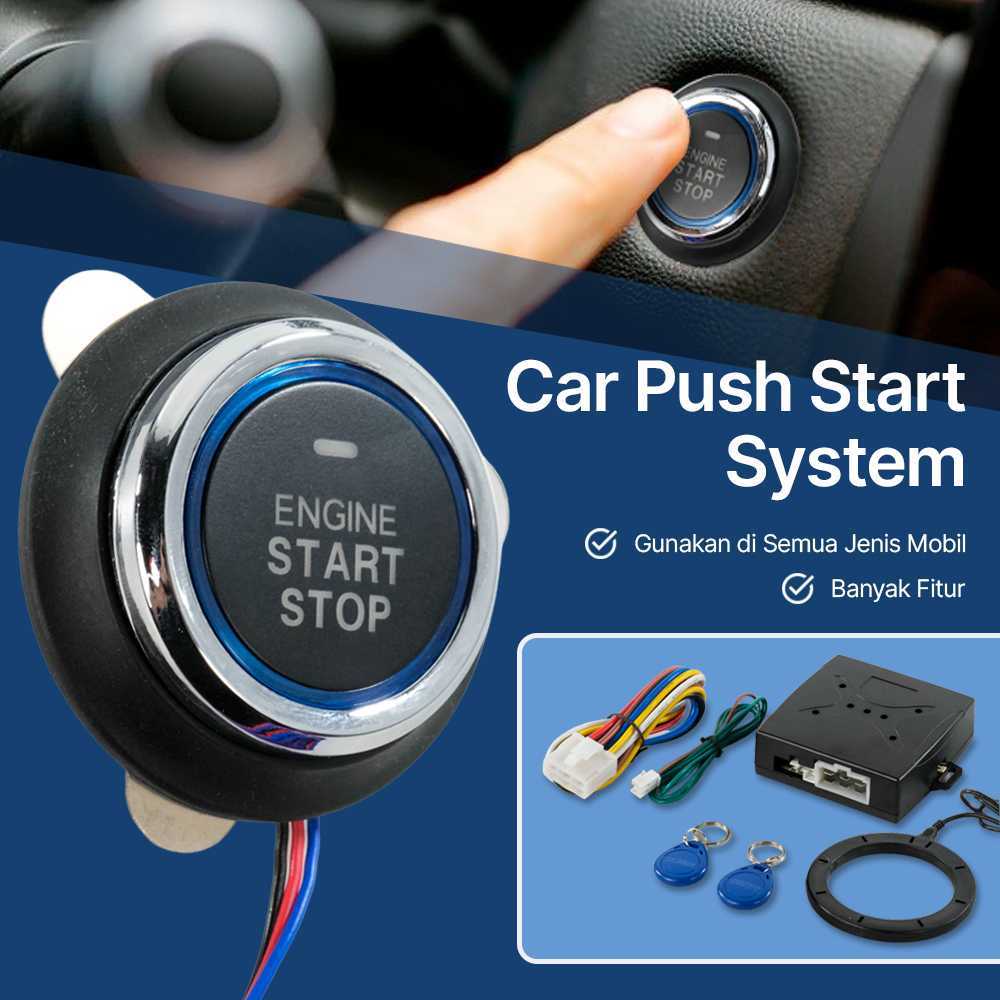 Jual tombol Start stop engine System Keyless - avanza / calya / agya ...