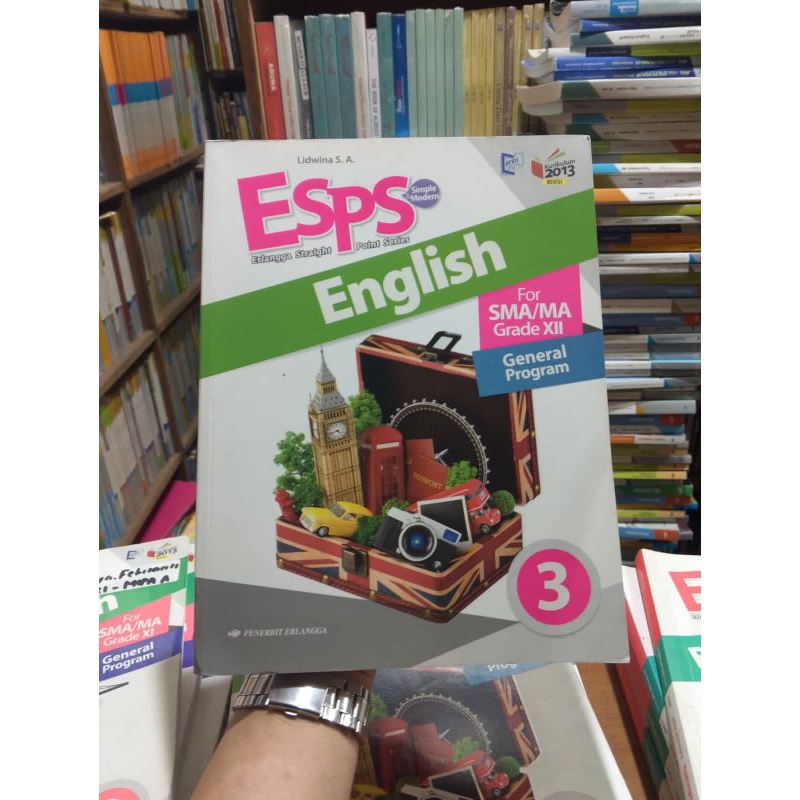 Jual Buku ESPS Bahasa Inggris untuk SMA kelas 12 Erlangga | Shopee Indonesia