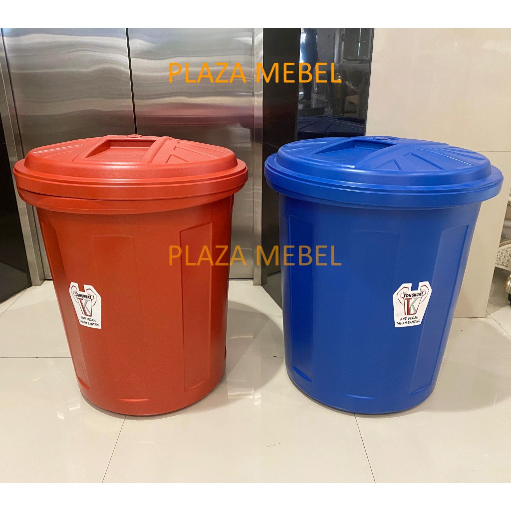 Jual Tong Air / Tempat Sampah 100 Liter Anti Pecah - Tong Kuat / Ember ...