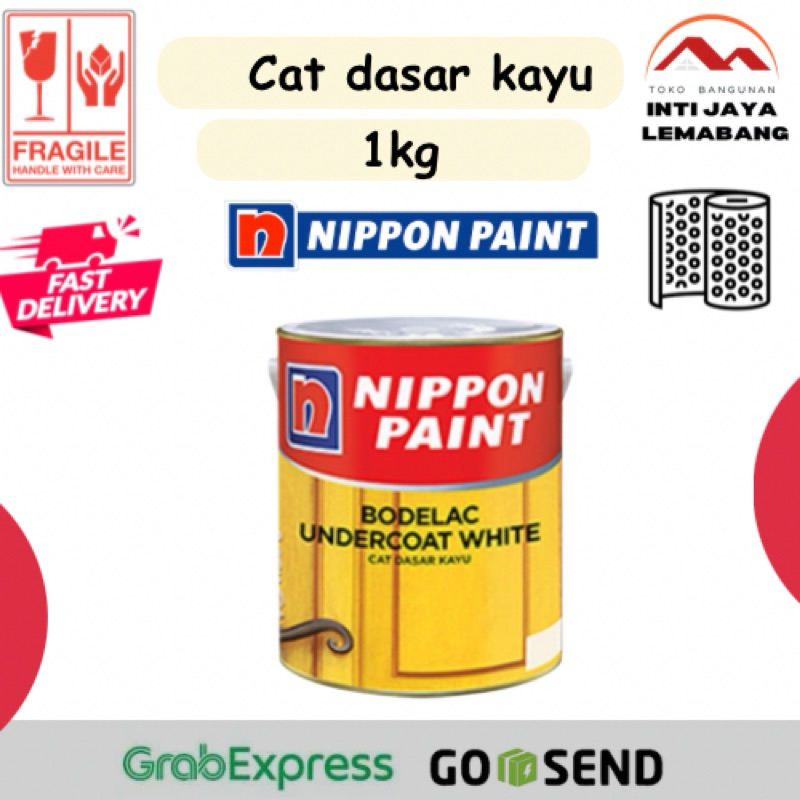 Jual Meni/Cat dasar/Dempul kayu Nippon paint 1kg | Shopee Indonesia