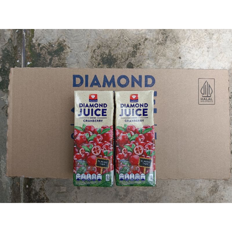 Jual Diamond Juice UHT 200 ML 1 Dus | Shopee Indonesia
