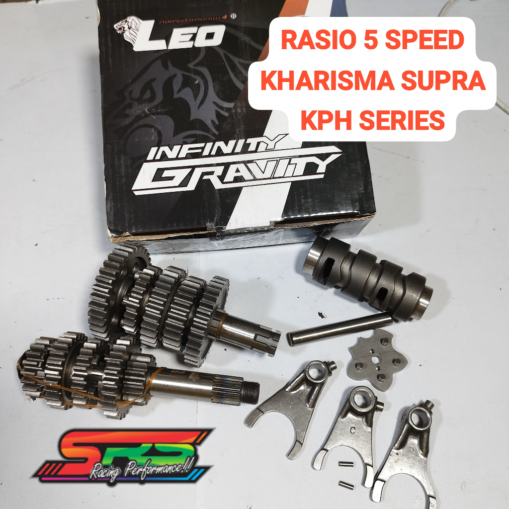 Jual Gigi Gear Rasio Leo Wave 125 Kharisma Supra KPH series original ...