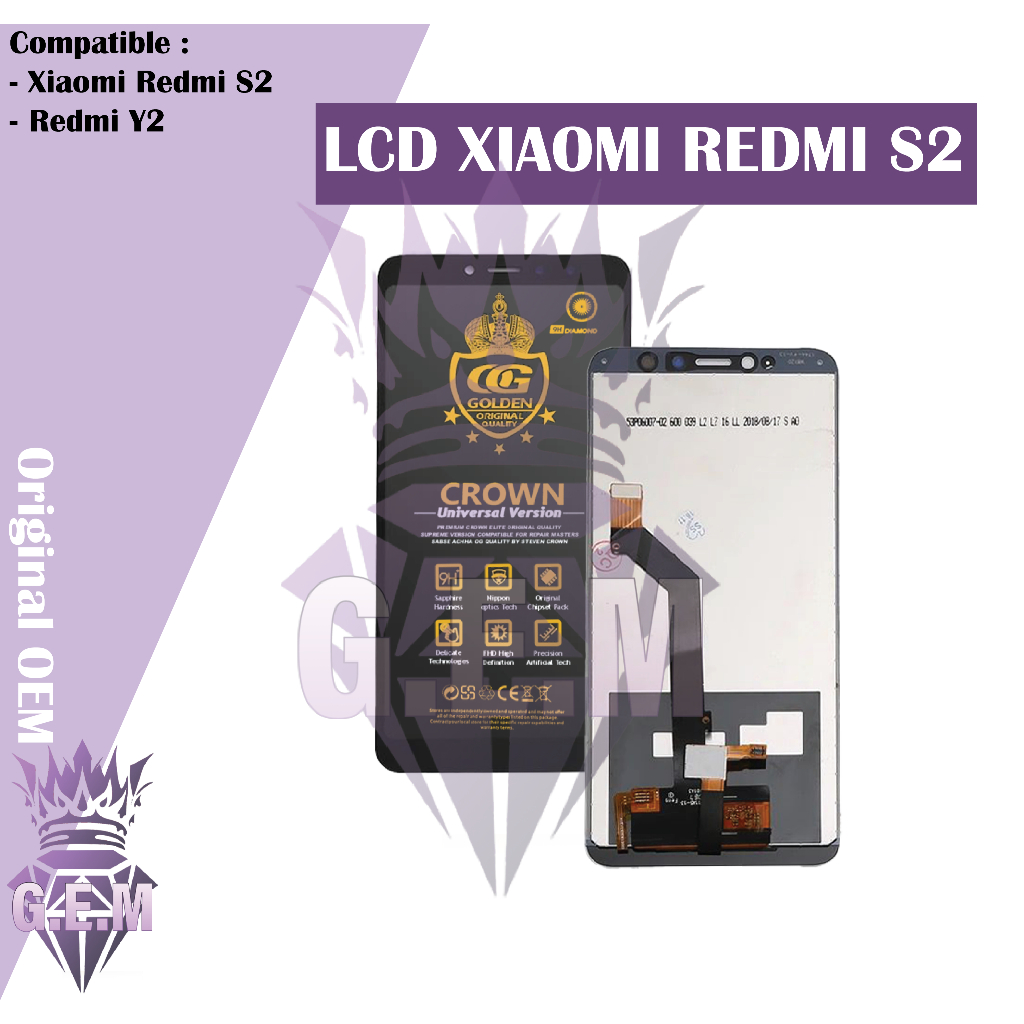 Jual LCD TOUCHSCREEN XIAOMI REDMI S2 / XIAO REDMI Y2 - FULLSET COMPLETE ...