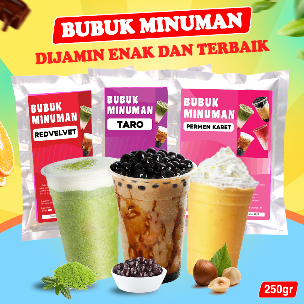 Jual BUBUK MINUMAN RASA 250GR / BUBUK MINUMAN ANEKA RASA REGULER ...