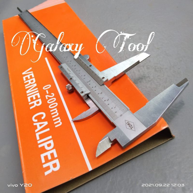 Jual Sigmat manual 6 inch jangka Sorong Mrek TOKI Vernier Caliper Original Made in Japan ...