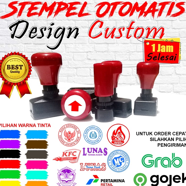 Jual Harga Diskon Stempel Custom Stempel Otomatis Stempel Flash | Shopee Indonesia