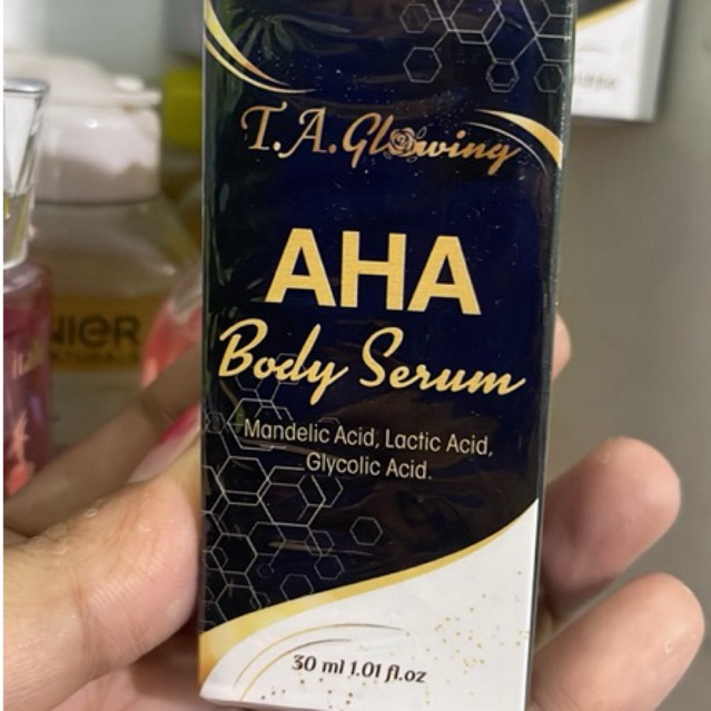 Jual SERUM AHA TA GLOWING Campuran untuk lotion | Shopee Indonesia