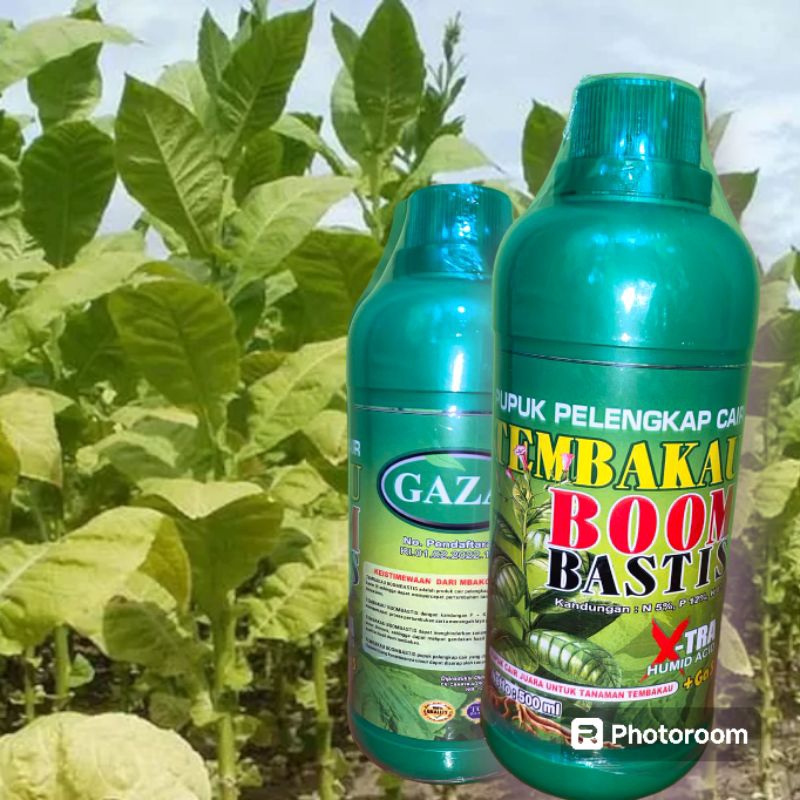 Jual Pupuk Cair GAZA TEMBAKAU BOOMBASTIS 500 ml nutrisi spesialis ...