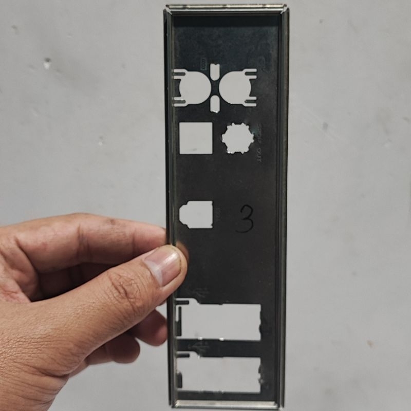 Jual Backpanel Back panel IO shield motherboard backplate mobo | Shopee ...
