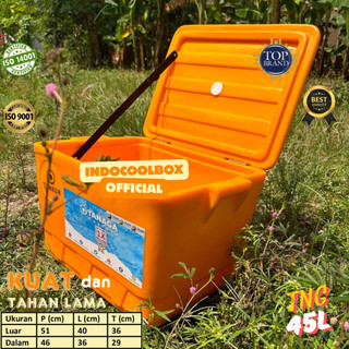 Jual Cooler Box Tanaga 45 Liter Termos Es Kotak Tempat Es Batu Daging ...