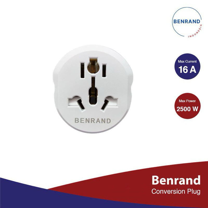Jual Universal Adaptor- conversion plug- colokan steker universal ...