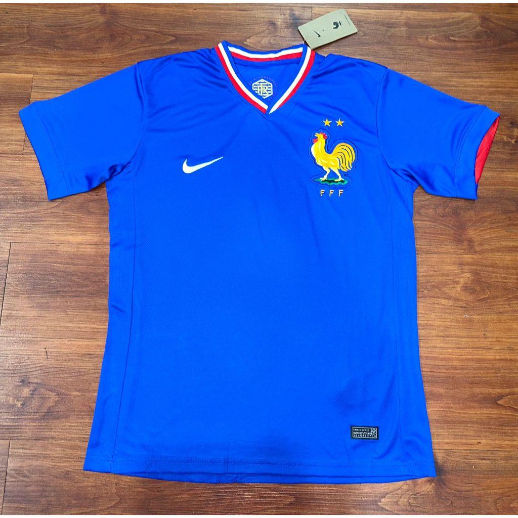 Jual Jersey Prancis Home 2024 Euro 2024 Grade Ori Premium | Shopee ...