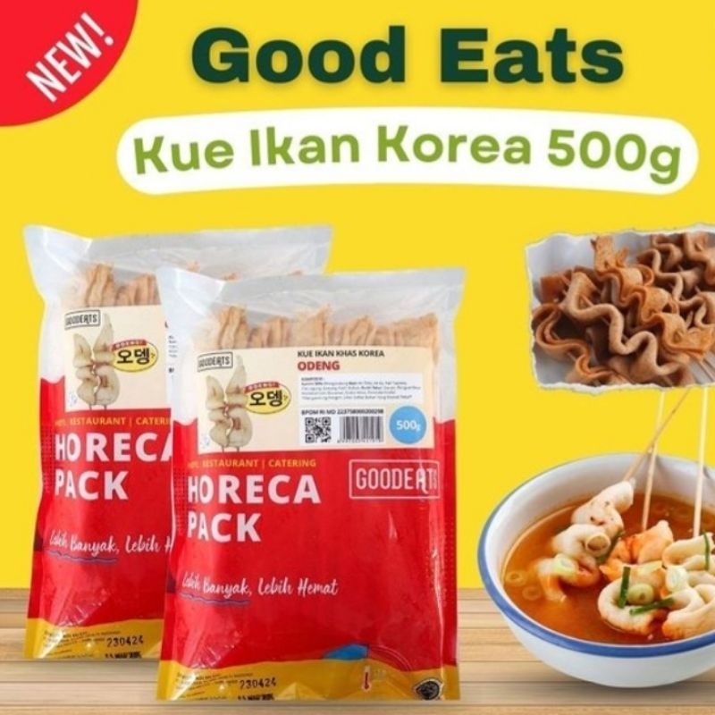 Jual Good Eats Horeka Odeng Original / Kue Ikan Korea / Fish Cake ...
