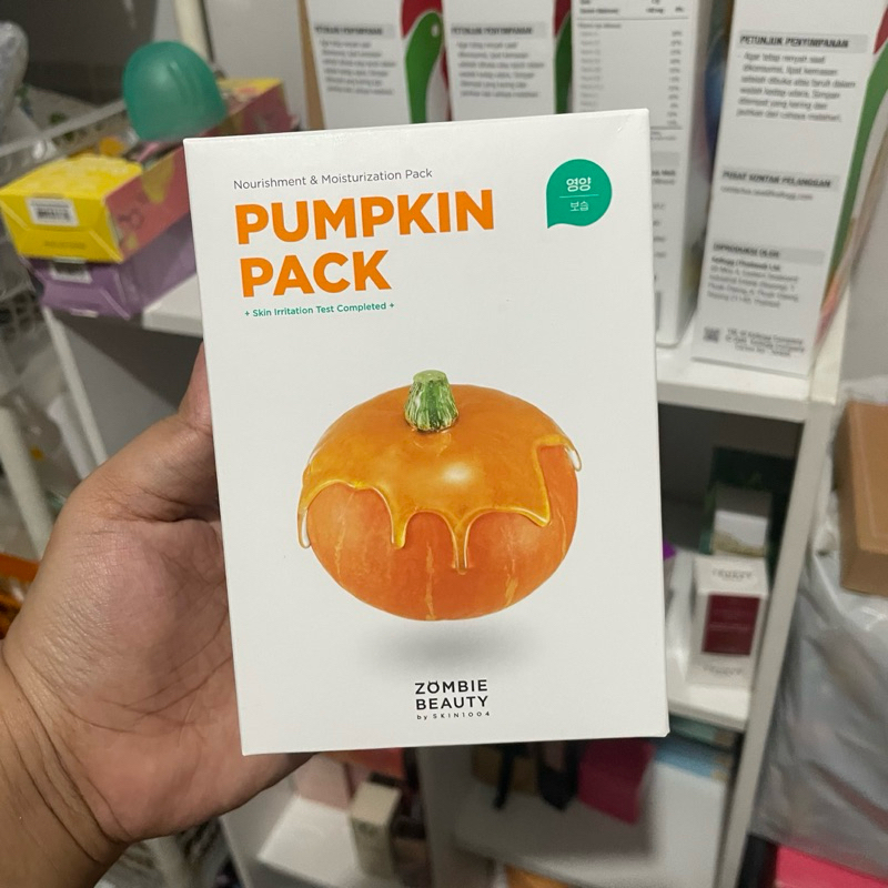 Jual SKIN1004 Zombie Beauty Pumpkin Pack (Nourishment & Moisturization ...