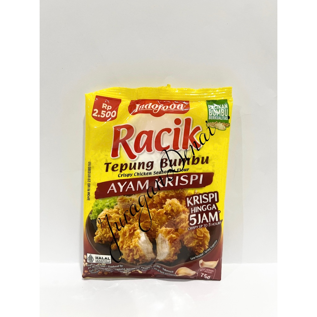 Jual Racik - Tepung Bumbu Ayam Krispi - 75gr ASLI!! | Shopee Indonesia