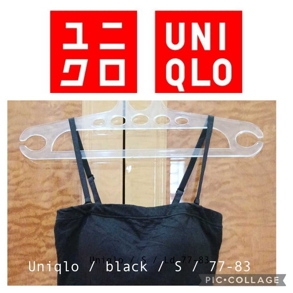 Jual UNIQLO KEMBEN BRA ORIGINAL SIZE S HITAM LIKE NEW | Shopee Indonesia