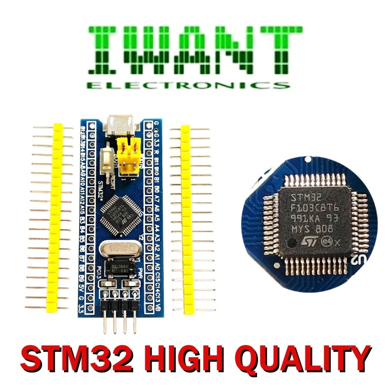 Jual ST32 MODULE STM32F103C8T6 HIGH QUALITY STM32 STM32F103 C8T6 Minimum System Modul | Shopee ...